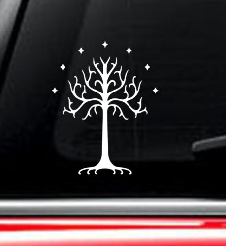 Tree of Gondor Lord of the Rings LOTR Decal Vinyl Car Window Sticker ...