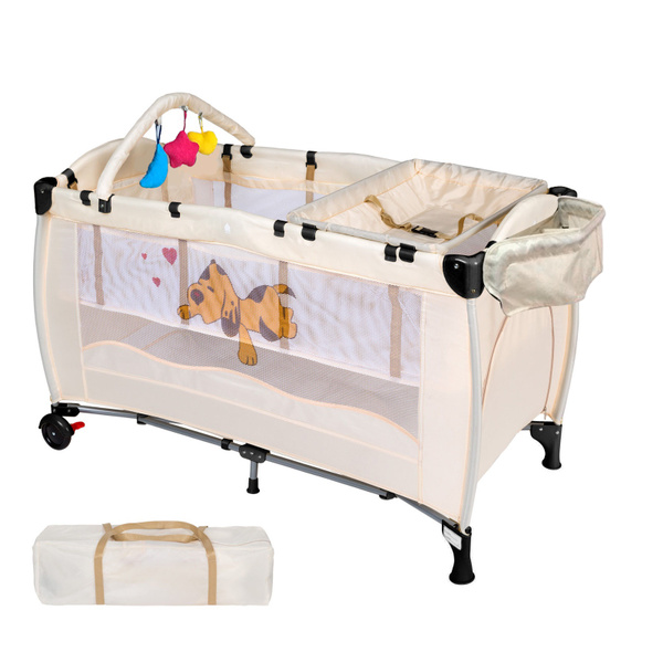 Portable Foldable Infant Multifunction Bed Baby Game Bed Children Play ...