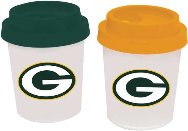 Green Bay Packers Plastic Salt & Pepper Shaker Set | Wish