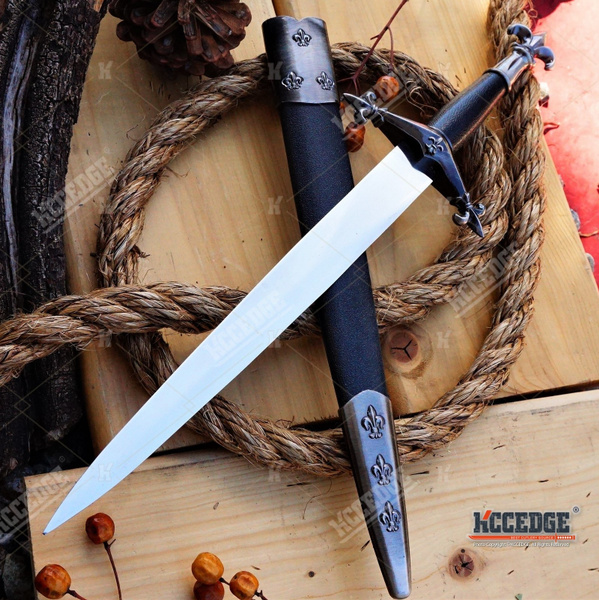 USA SELLER 13.5" Medieval King Arthur LOTR Historical METALLIC LILY ...