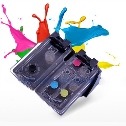 Canon Hewlett-Packard Printers Cartridges Refit CISS Continuous Spray ...