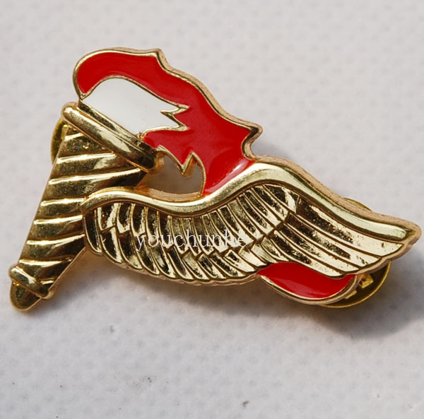 US ARMY AIRBORNE SPECIAL FORCES PATHFINDER METAL WINGS PARACHUTIST ...