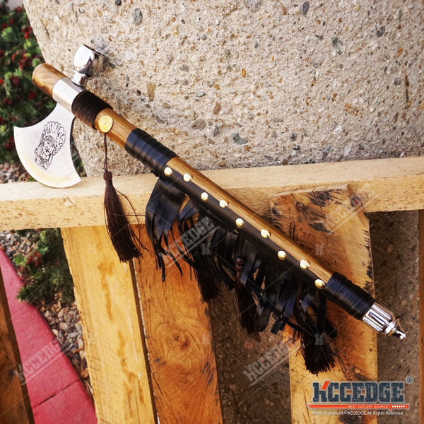 USA SELLER USA STOCK 19" Replica Tribal Chief Axe NATIVE AMERICAN ...