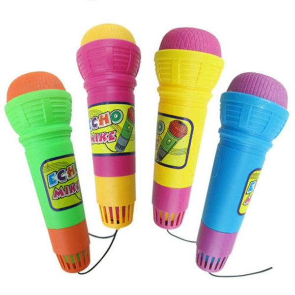 Color Random Gift Kids Baby Echo Microphone Plastic Karaoke Singing ...
