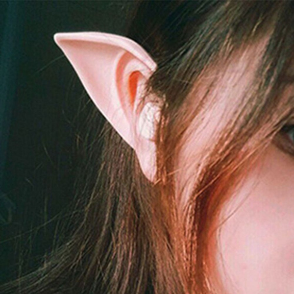 Party Decoration Angel Vampire Latex False Ears Pointed Ears Elf Ears ...