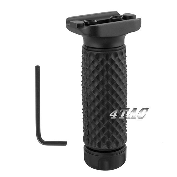 Tactical KeyMod GolfBall Pattern ForeGrip Aluminum Long Vertical Grip w ...