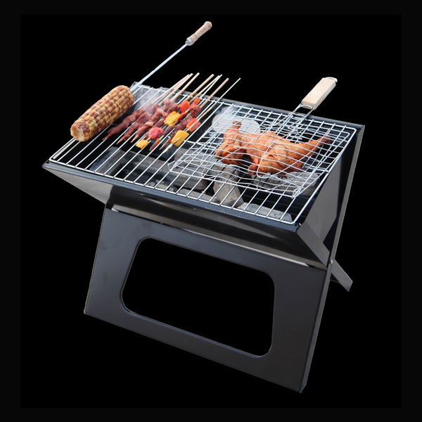 New BBQ Grils Folding Burn Oven Outdoor Stainless Steel More Portable ...