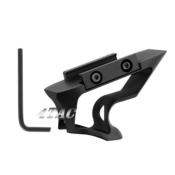 Tactical Foregrip Short Angled Grip Hand Stop Vertical Grip Aluminum ...