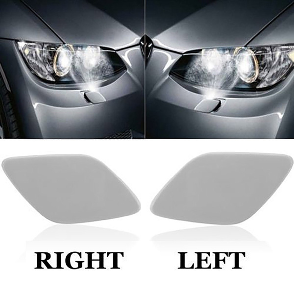 L+R Passenger Side Headlight Washer Cover For BMW E92 E93 3 Series 05 ...