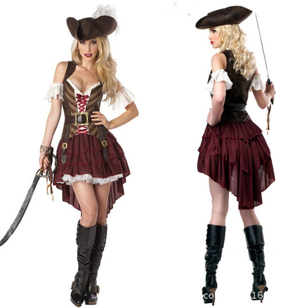 Womens Sexy Swashbuckler Pirate Costume Wish