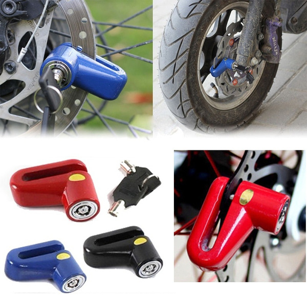 Security Anti Theft Heavy Duty Motorcycle Bicycle Moped Scooter Disk ...