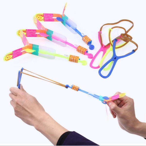 Fly high LED light slingshot arrow arrow toy slingshot mini luminous ...
