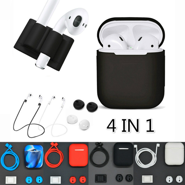 [Accessories Sets] Anti-lost Silicone Holder for AirPods Portable Anti ...