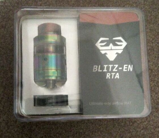 BLITZ-EN RTA 24mm 5ml Blitzen 24 RDA Rebuildable Tank Vape 24mm | Wish