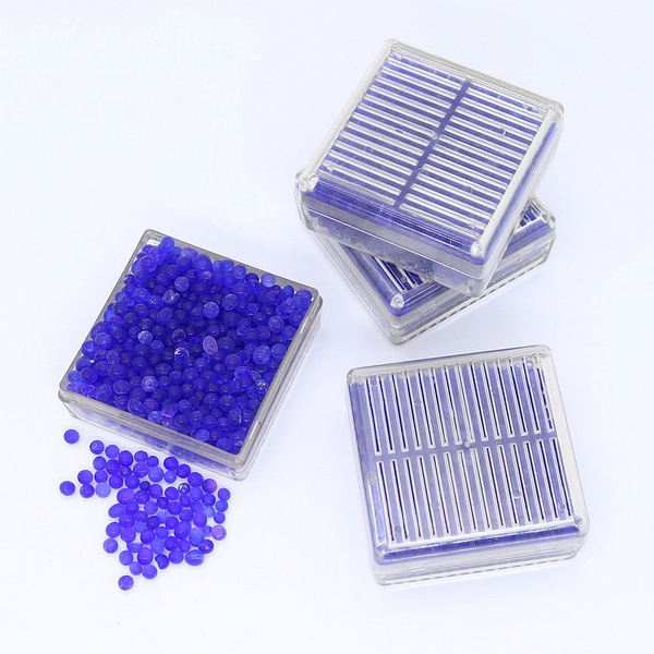 4 PCS Blue Silica Gel Desiccant Box Reusable Silica Gel Desiccant Damp ...