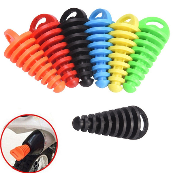 Motorcycle Dirt Bike Stroke Muffler Pipe Exhaust Silencer Bung Wash ...