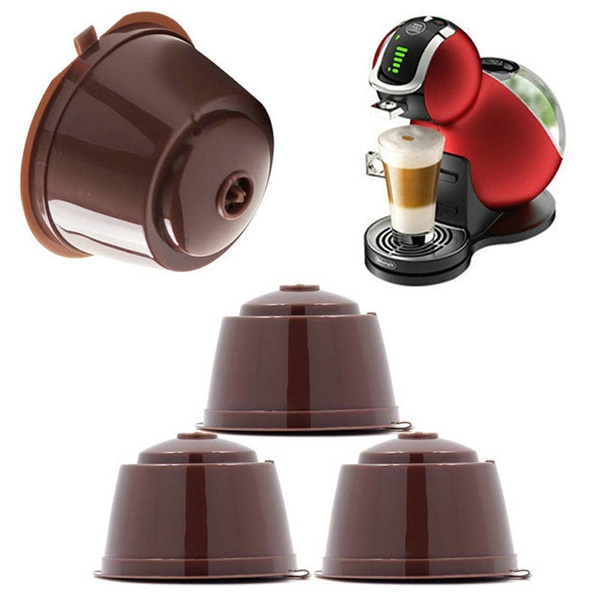 Reusable Capsule Pod Coffee Filter Cup Holder for Nescafe Gusto Machine ...