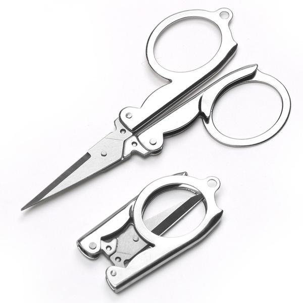 Portable Mini Folding Scissors Can Be Used As A Key Chain Decoration ...