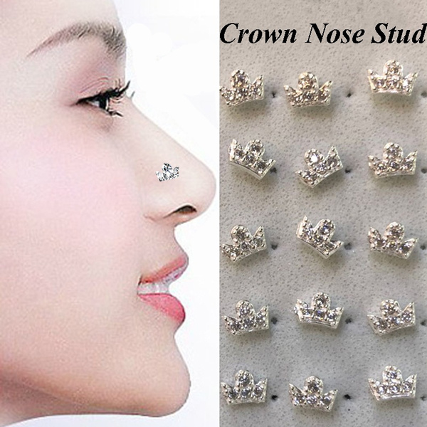 Crown nose stud store