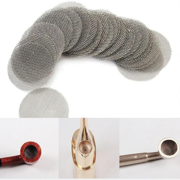 100pcs Multifunctional Smoke Pipe Tobacco Accessory Smoking Gauze Net ...