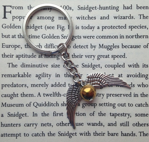 HP golden snitch keyrings key chian | Wish