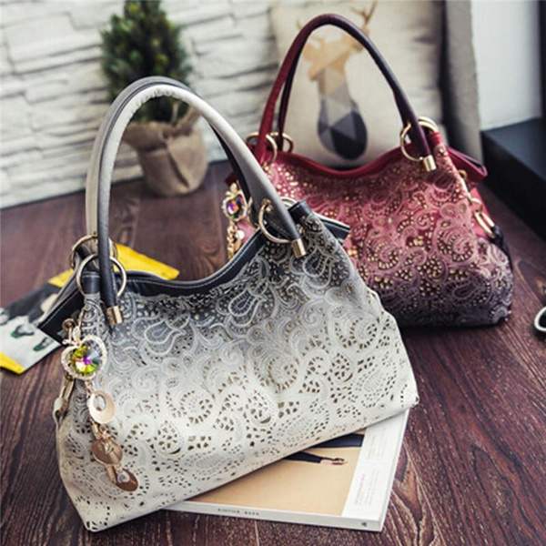 Retro Fashion Women Tote Bags Handbags Designer Shoulder Bag Casual ...