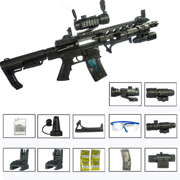 Shark Mouth Water - Bomb Toy Gun 7-8mm Water Bullet Spring Air Gun ...