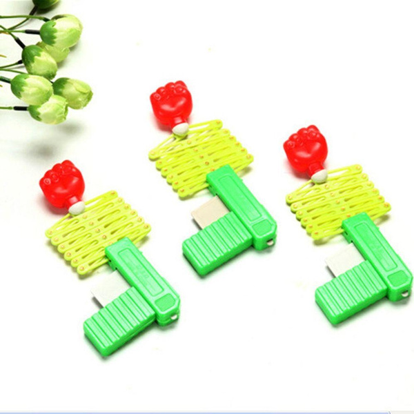 2PCS Color Random Child Mini Fist Trick Novelty Toy Plastic Pistol ...