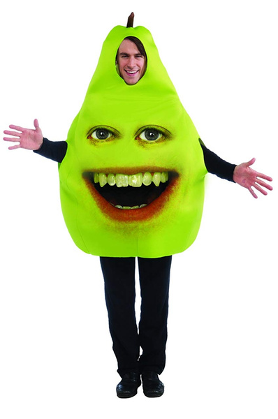Annoying Orange Pear Adult Costume, One Size | Wish