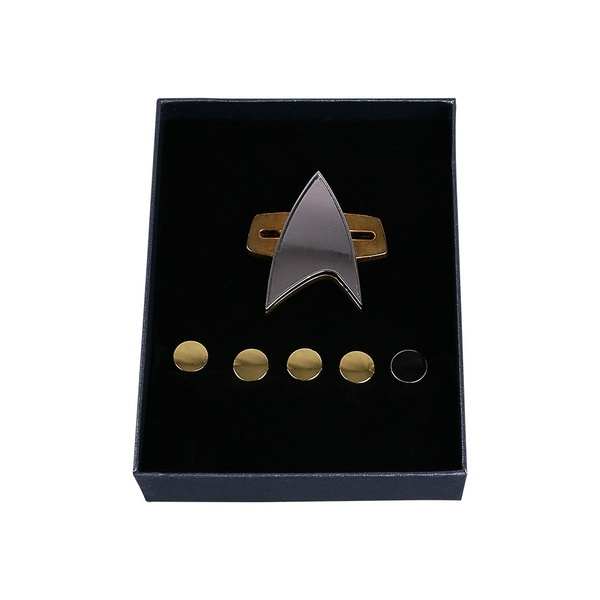 Star Trek Badge Voyager Communicator Starfleet Badge Handmade Pin ...