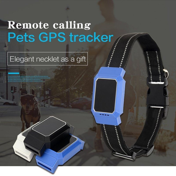 Pet GPS Tracking Locator Collar Dog Cat Anti-lost Multiple Positioning ...