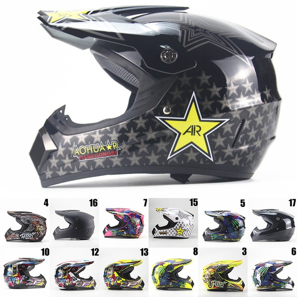 Individual Seasons Motorcycle Cross-country Helmet Men and Women ...