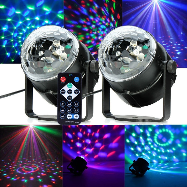 3W/6W Club DJ Disco KTV Party RGB Crystal LED Ball Projector Stage ...