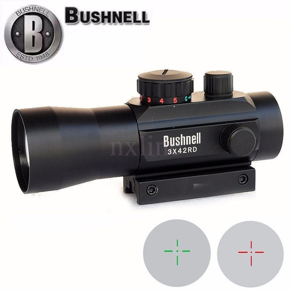 Bushnell 3x42RD Holographic Cross Dot Sight Rifle Laser Scope 100% New ...