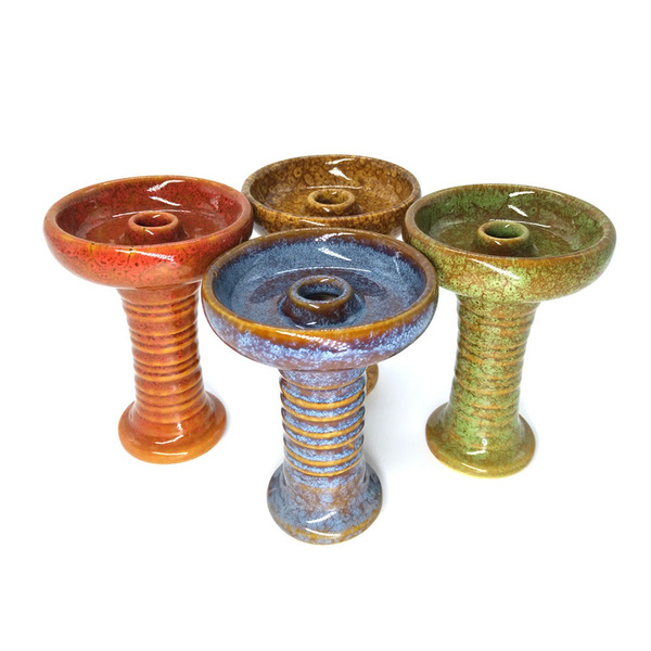1pc Latest New One-Hole Ceramic Hookah Head Ceramic Shisha Bowl with ...