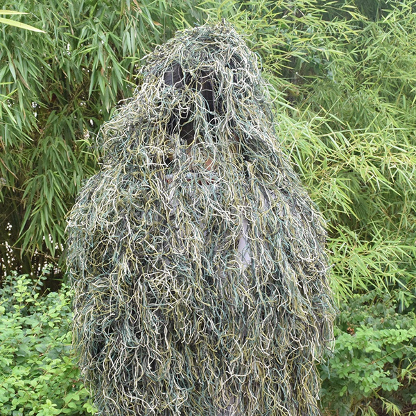 Durable breathable mesh lining jungle camouflage net hunting sniper ...