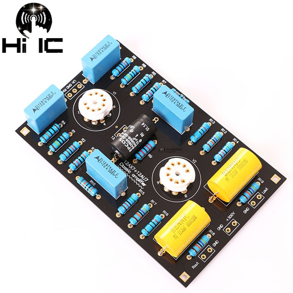 12AX7 / 21AU7 Tube Preamplifier Preamp Board DIY Kits Classic Circuit ...