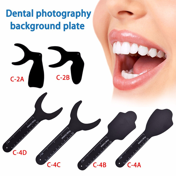 New Black Background Dental Photo Contrast Board Palatal Photography ...