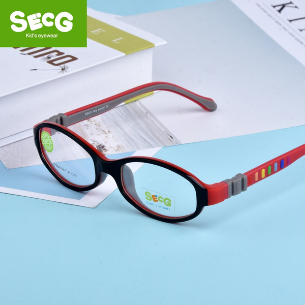 SECG Children Frame Myopia Prescription Glasses Children Glass Frame ...