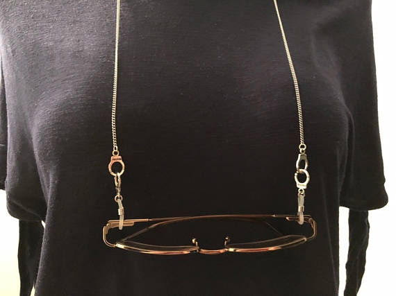 Handcuff Glasses Chain Police Gift Prison Warden Police Officer Gift ...