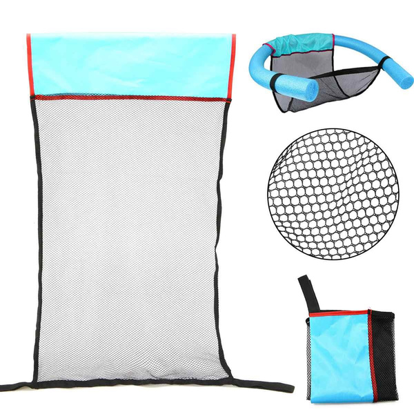 Swimming Pool Noodle Chair Water Floating Hammock Mesh Net Tool | Wish