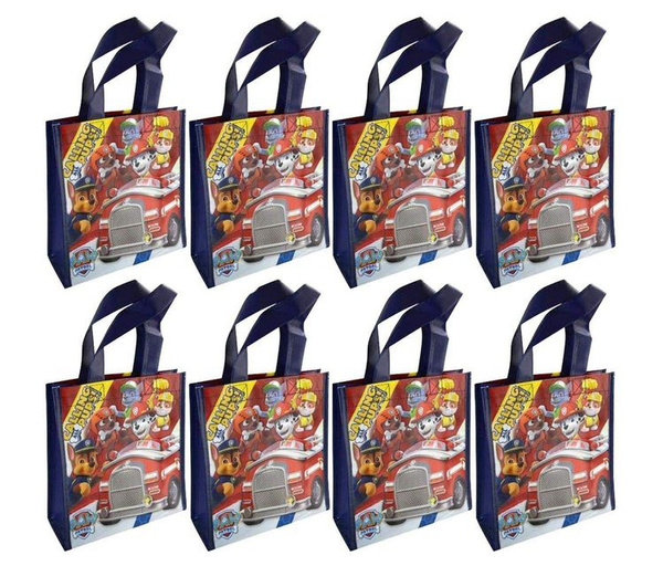 Paw Patrol Nick Jr Paw Patrol Reuseable Mini Tote Bags (8pc Set ...