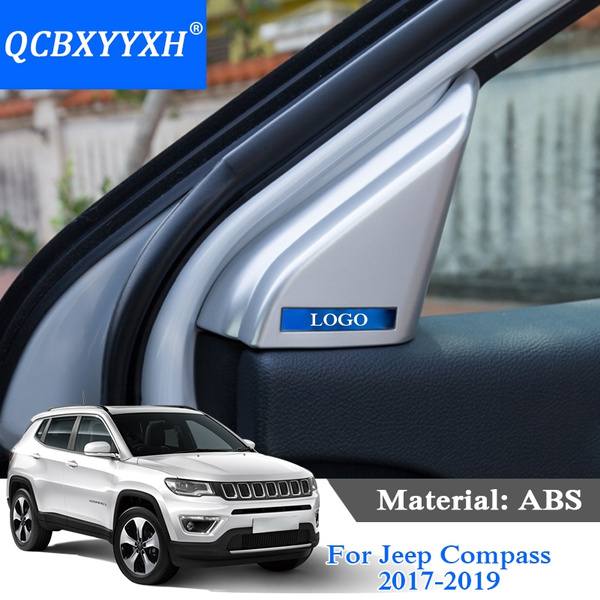 QCBXYYXH ABS Car Styling Front Door Internal Triangle Sequin For Jeep ...
