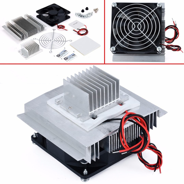 New DC 12V Peltier Semiconductor Refrigeration Air Conditioner System ...