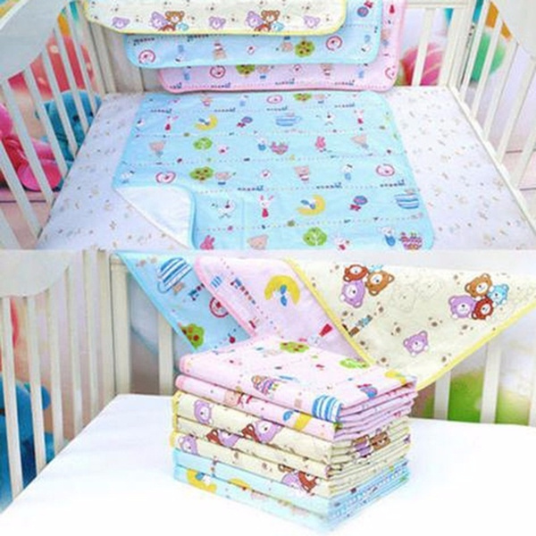 Home Popular Reusable Baby Infant Waterproof Urine Mat Cover Burp ...
