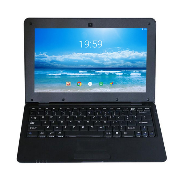 10.1 Inch Netbook Android 6.0 1G/8G Mini Computer Notebook Laptop Black ...