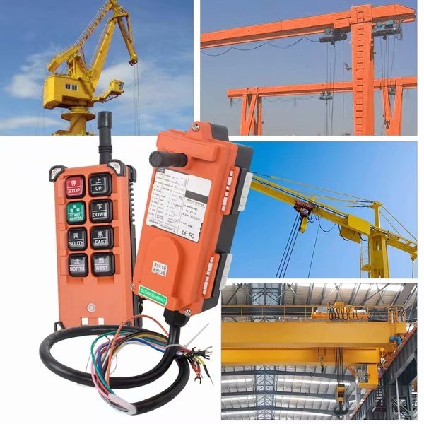 Transmitter&Receiver Hoist Crane Radio Industrial Wireless Remote ...