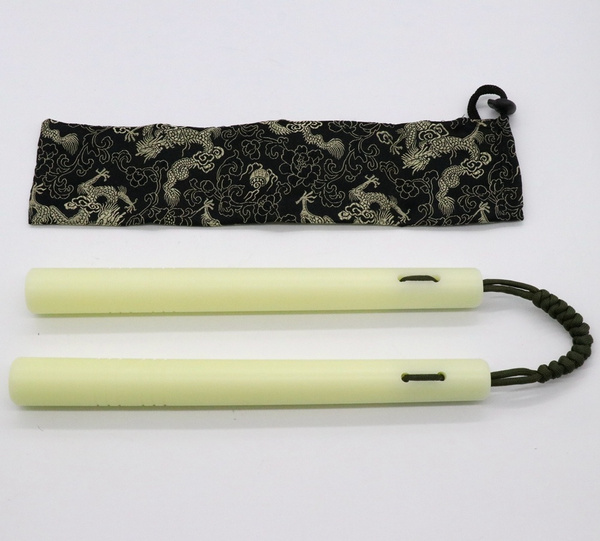 10 pouces Crystal Nunchuck Training Toy Martial Nunchaku Kung Fu Art ...