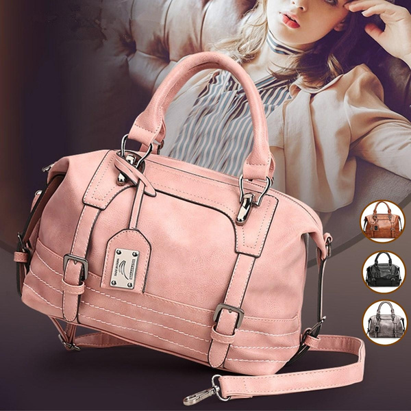 Women PU Tote Satchel Purse Lady Messenger Handbag Shoulder Bags | Wish
