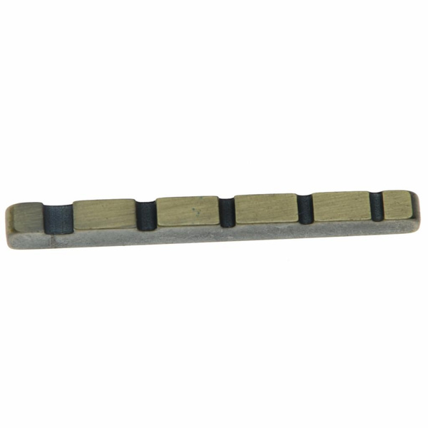 KAISH 45mm Pre-slotted Brass Metal 5 String Bass Nut 1-3/4" for 5 ...